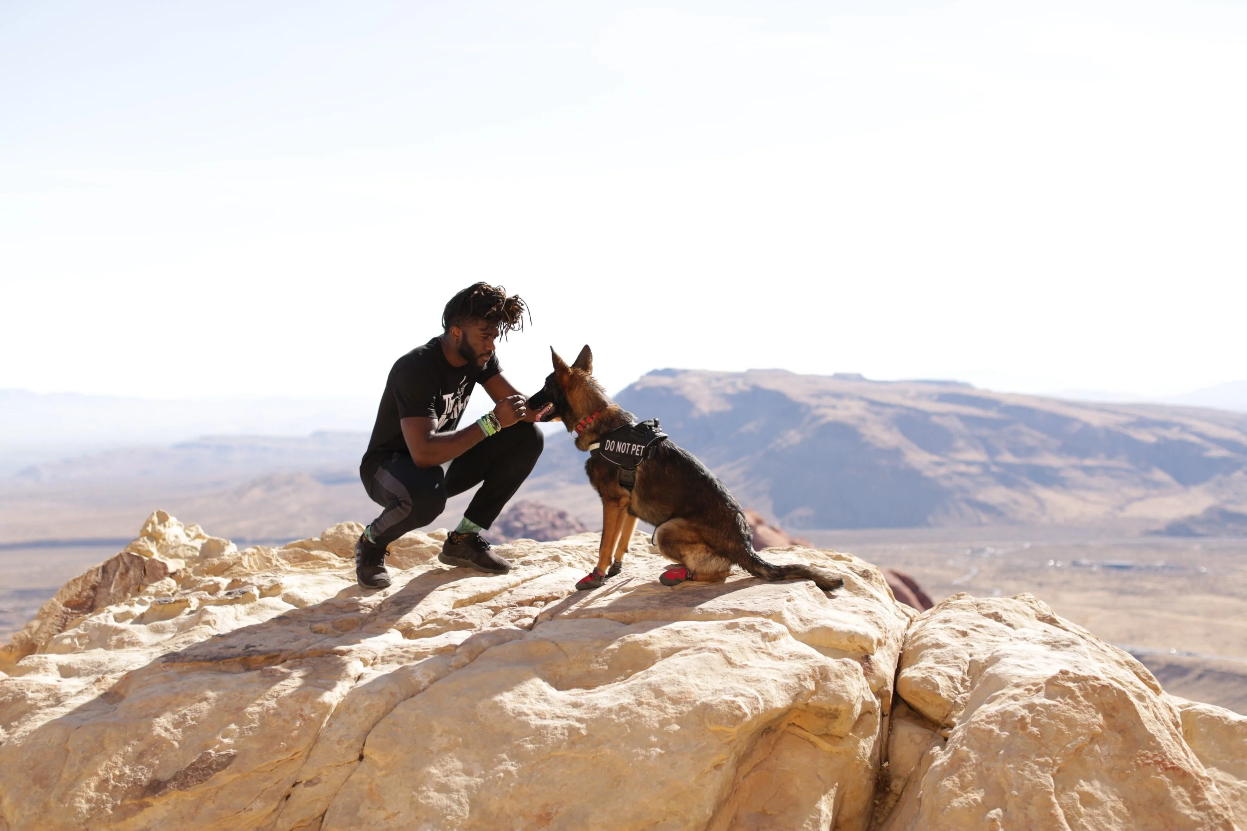 ERIC AND CAPRI THE PUP