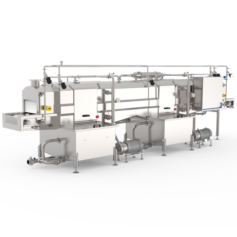 Qualtech TLV Tunnel Washer — Darco Industrial Cleaning Equipment