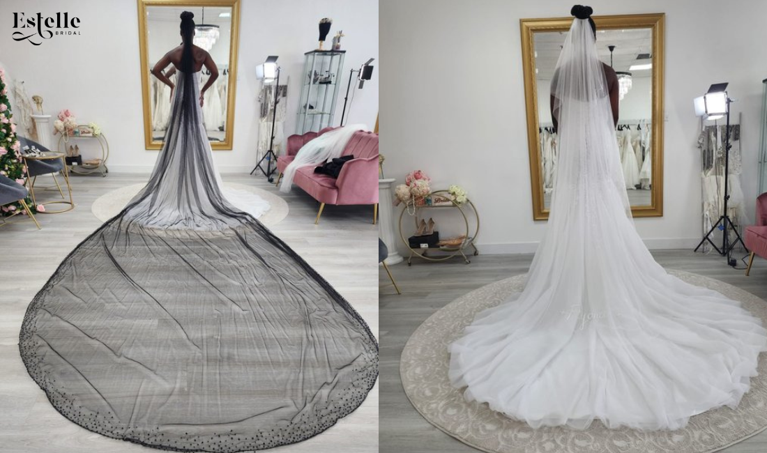 The Symbolic Elegance: A Dive into Wedding Veils — Estelle Bridal
