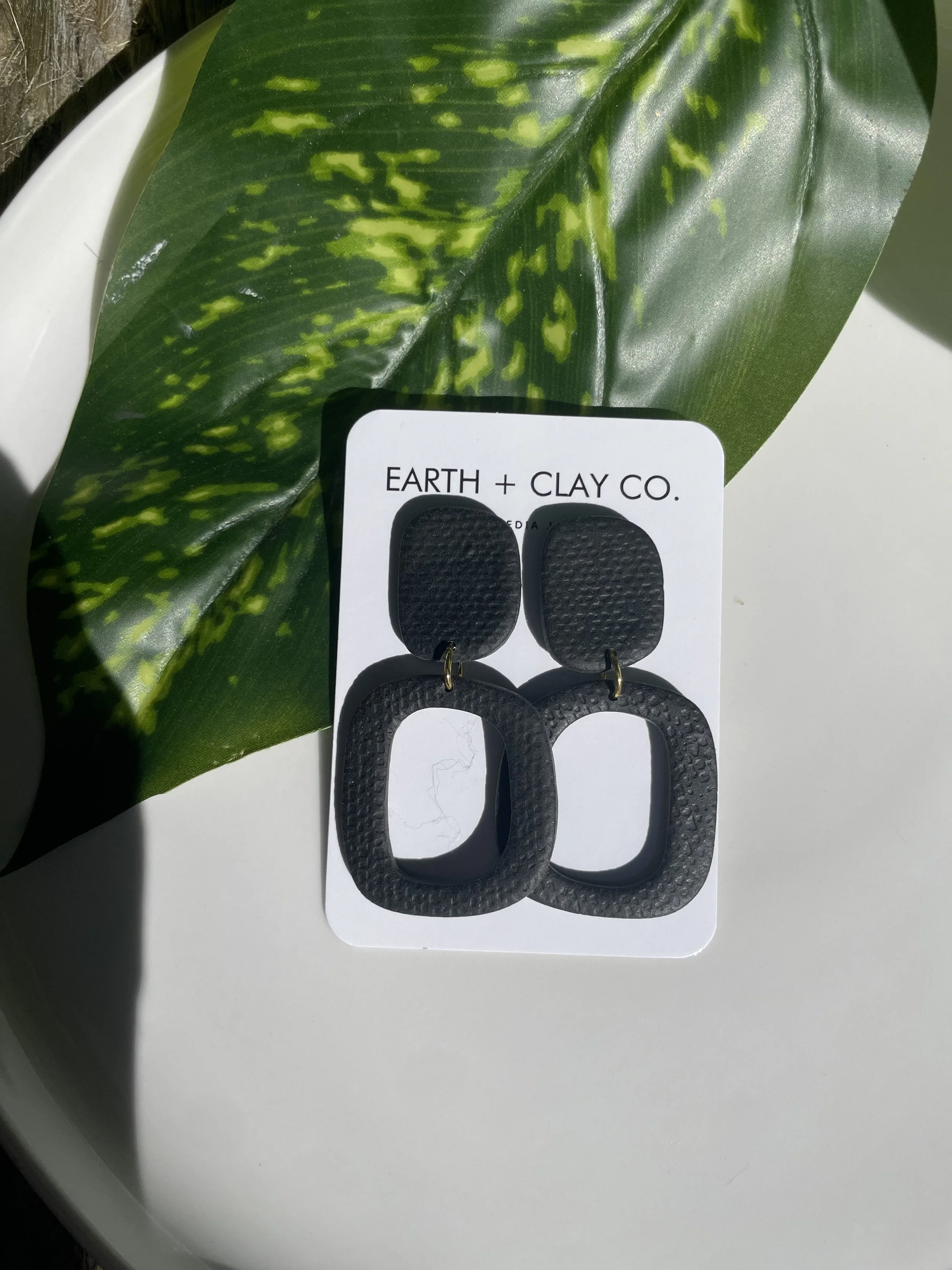 Medium Double Clay Leaves — Earth + Clay Collective