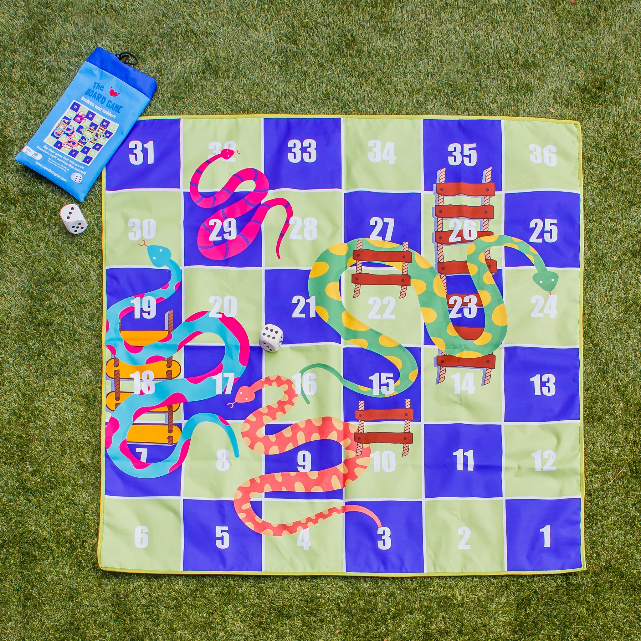 BOARD GAME -Snakes and Ladders — I AM THE TOY BIN