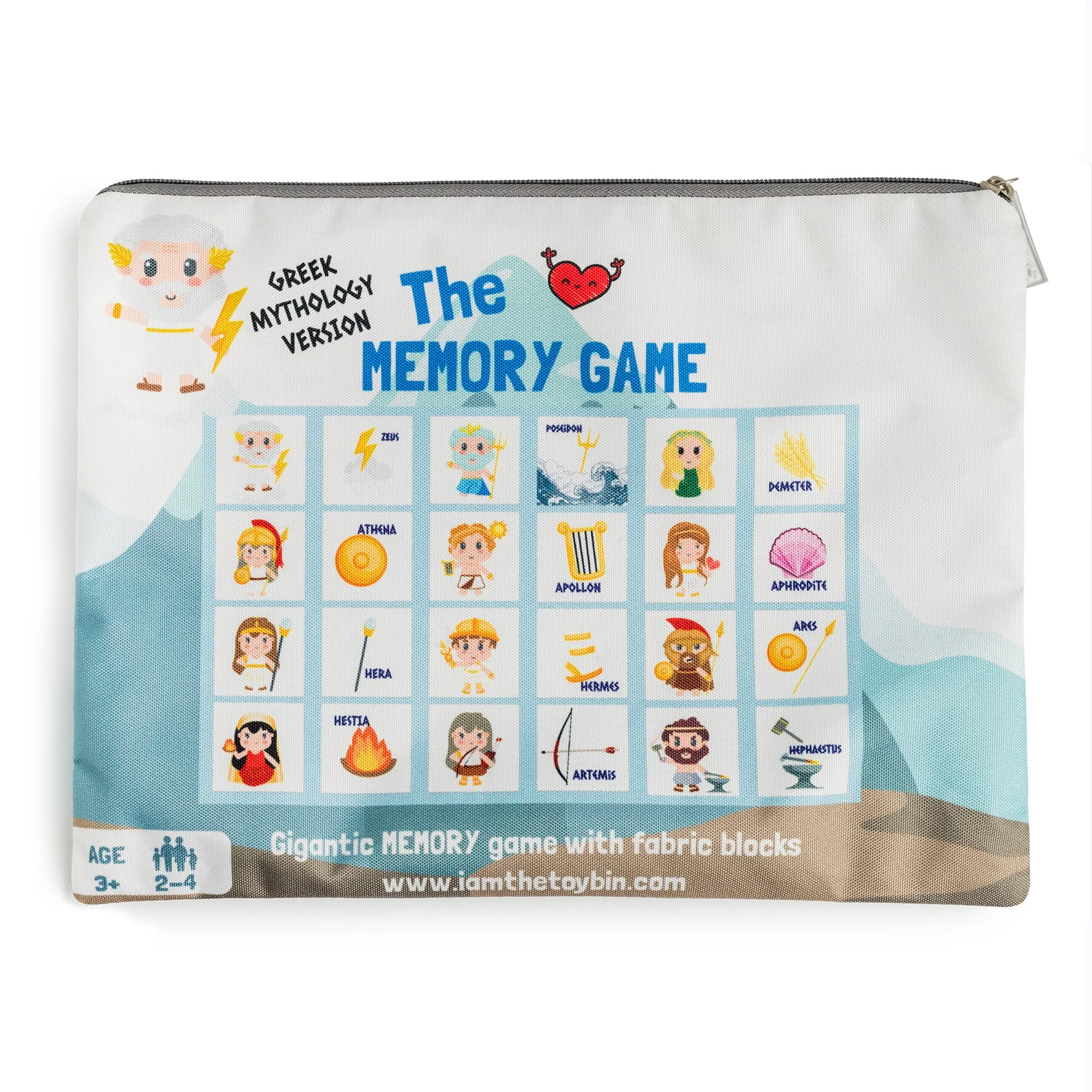 BOARD GAME -Greek Mythology Zeus and Gods — I AM THE TOY BIN