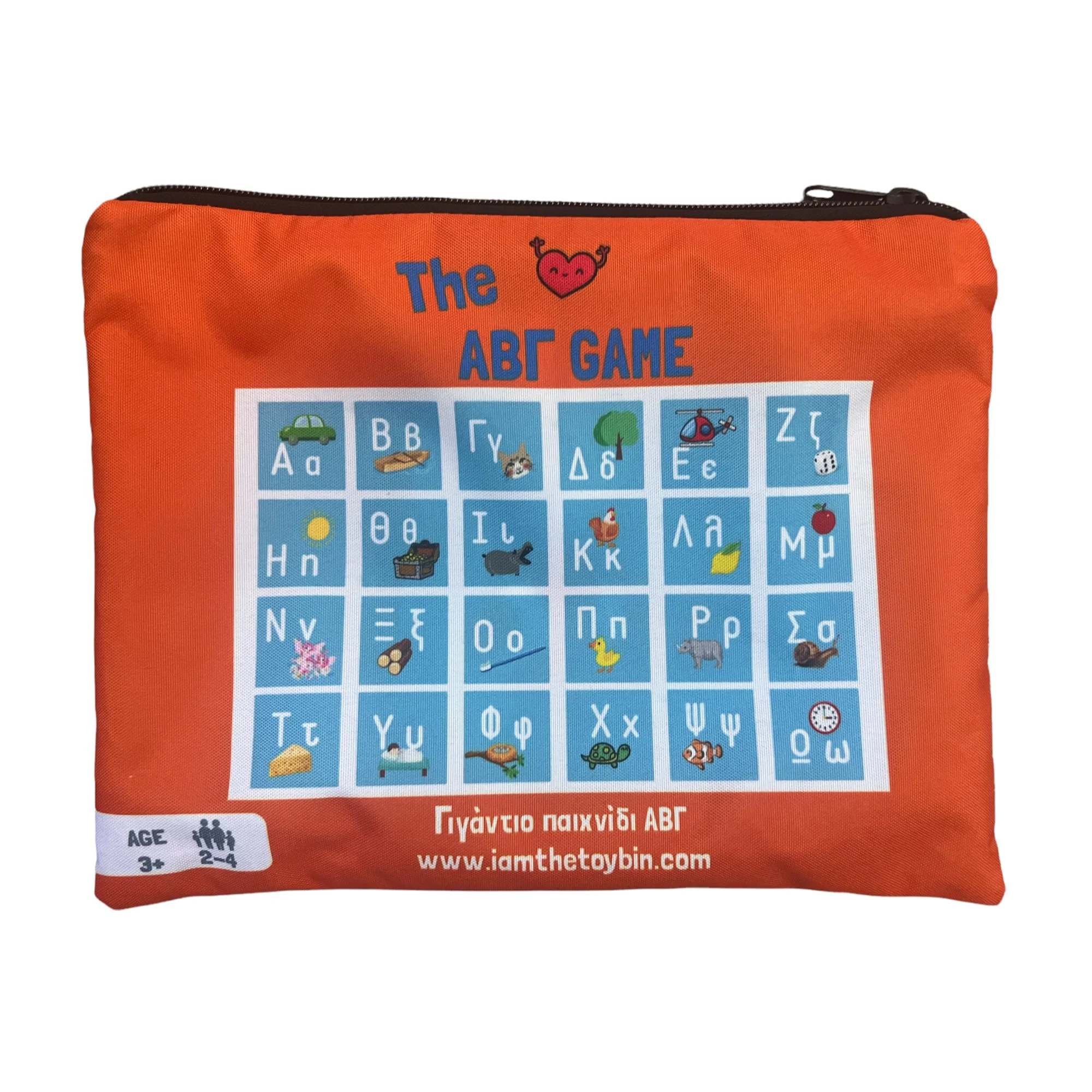 EDUCATIONAL GAME -THE ENGLISH ALPHABET ABC — I AM THE TOY BIN