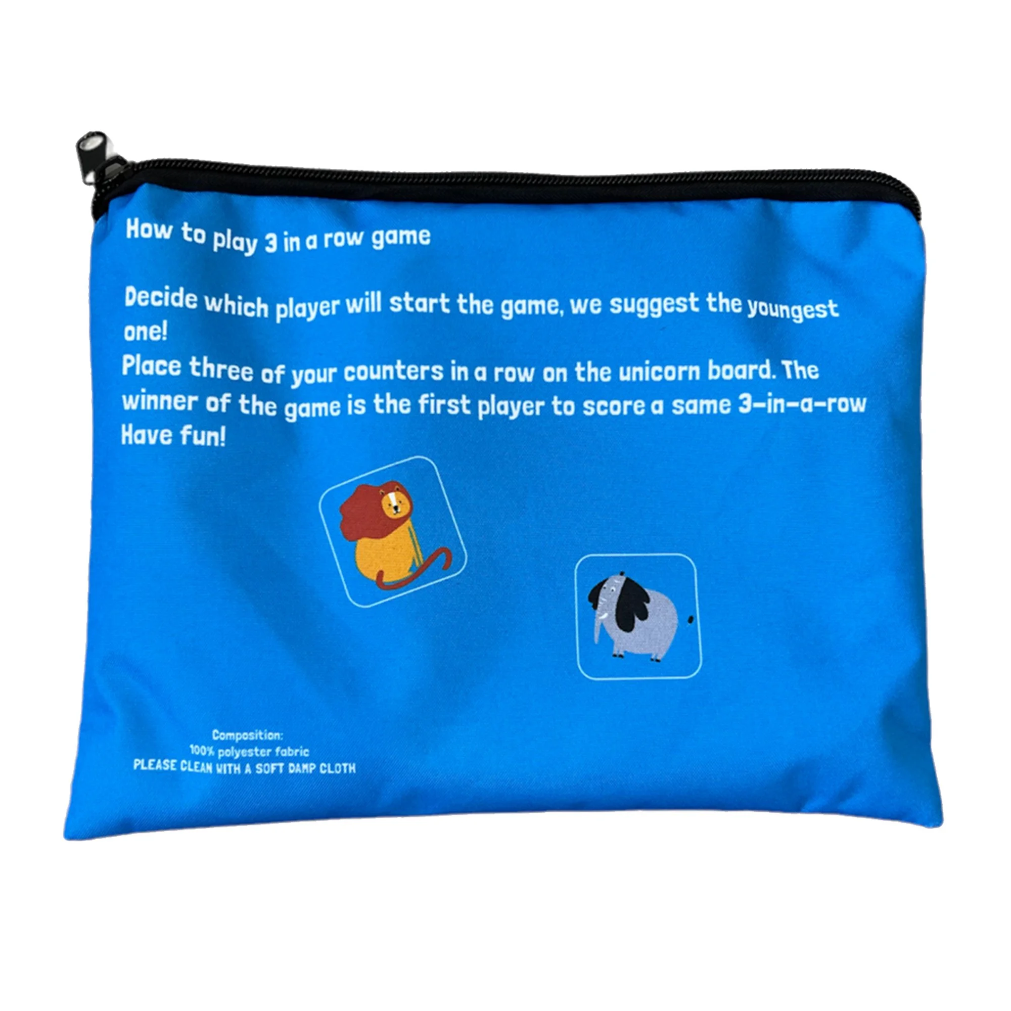 BOARD GAME -3 in a row (Triliza) - Animals — I AM THE TOY BIN