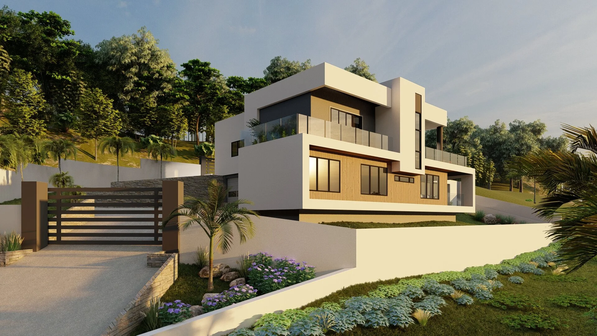 Modern Home in Hope Estate, Tobago: Hope Estate — KK Construction and ...