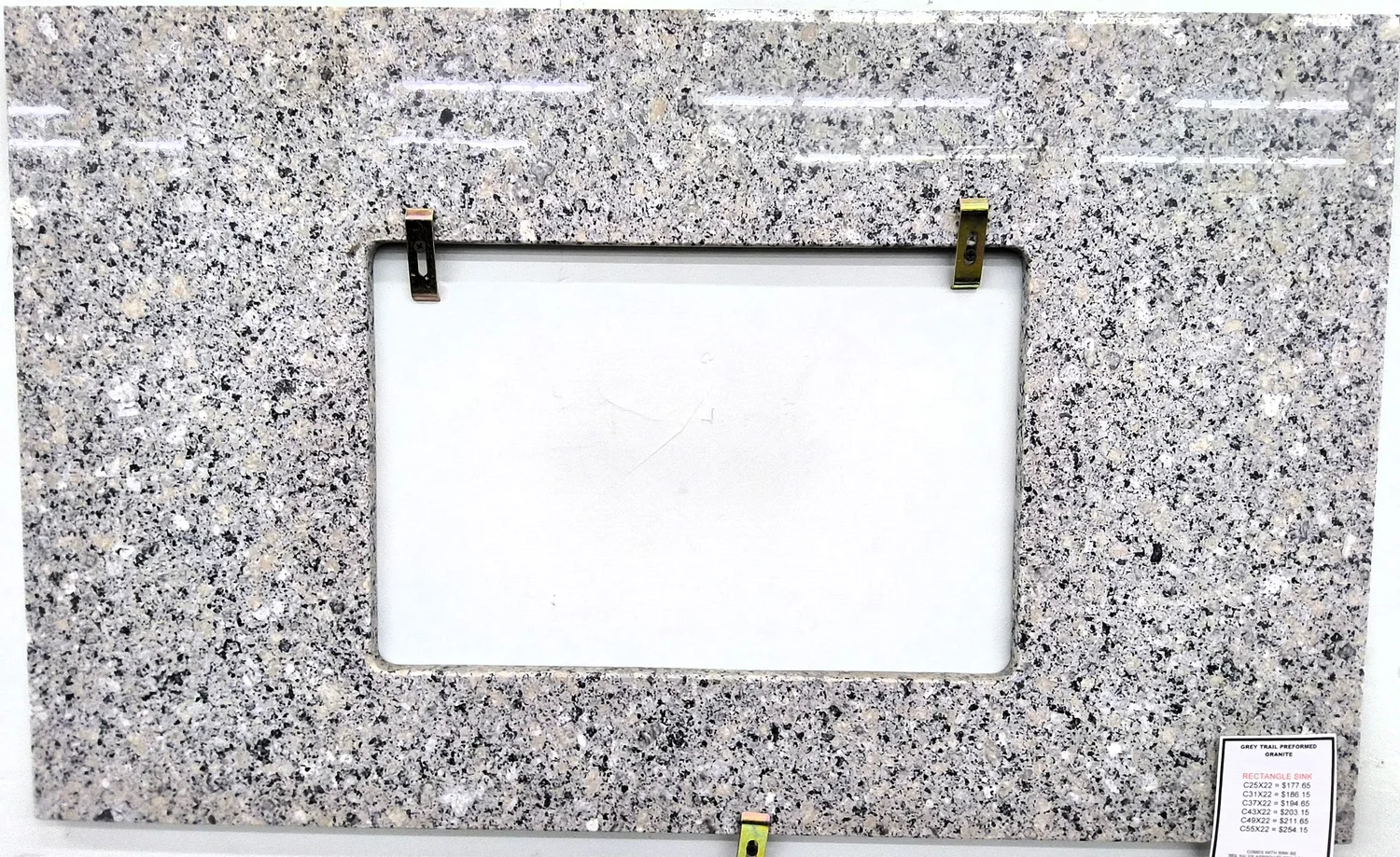 Grey Trail Rectangle Sink — Builders Warehouse OKC