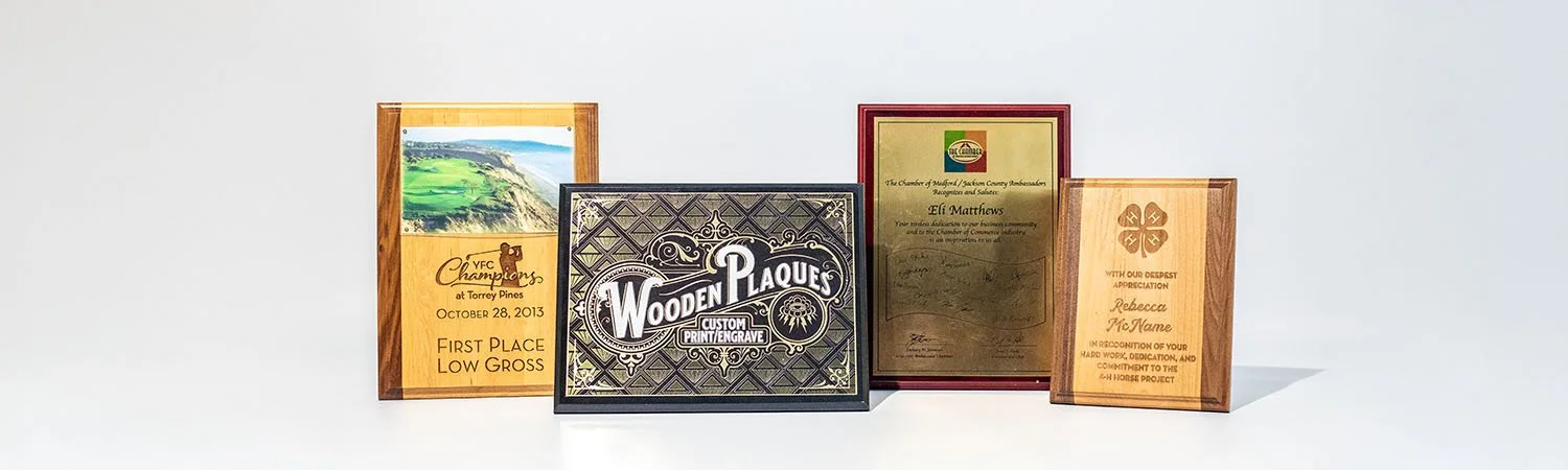 Engraved Wooden Plaques: A Timeless Way to Honor Excellence | BiG sign fx