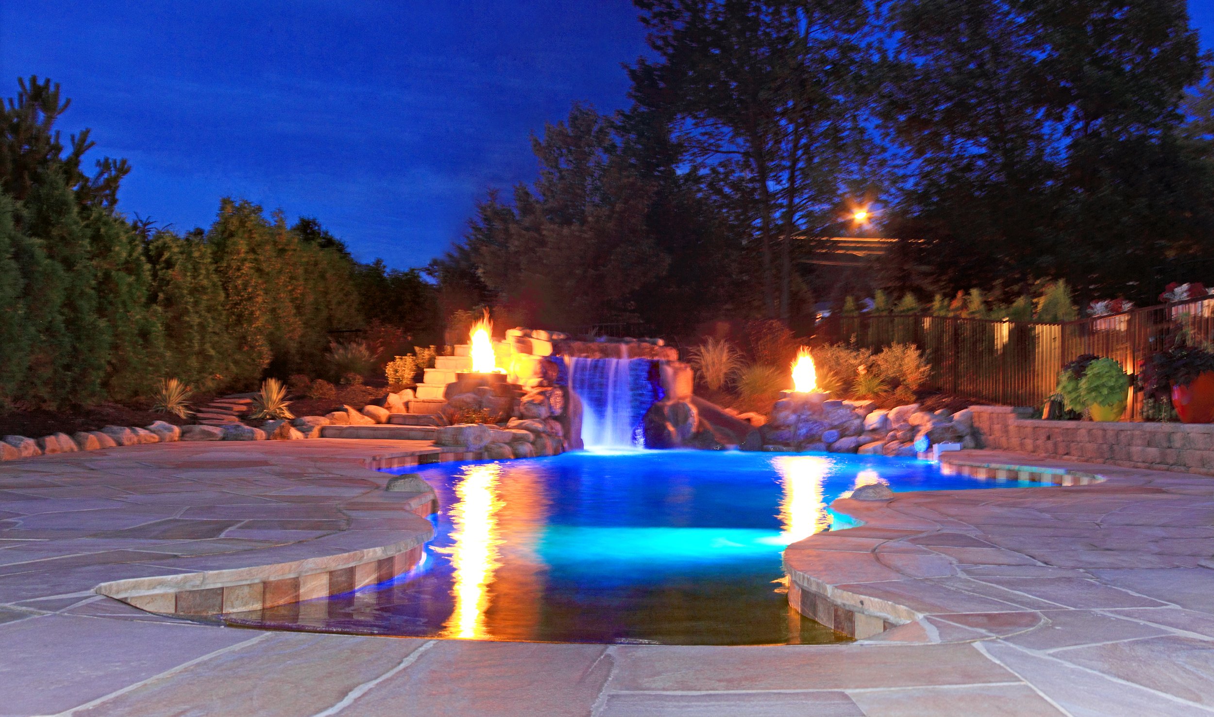 Inground Pool Features and Accessories — Colley's Pools and Spas