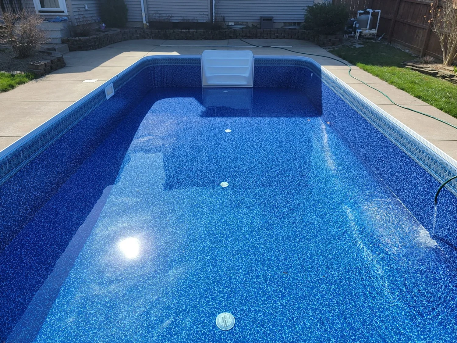 Vinyl Liner Replacement — Colley's Pools and Spas