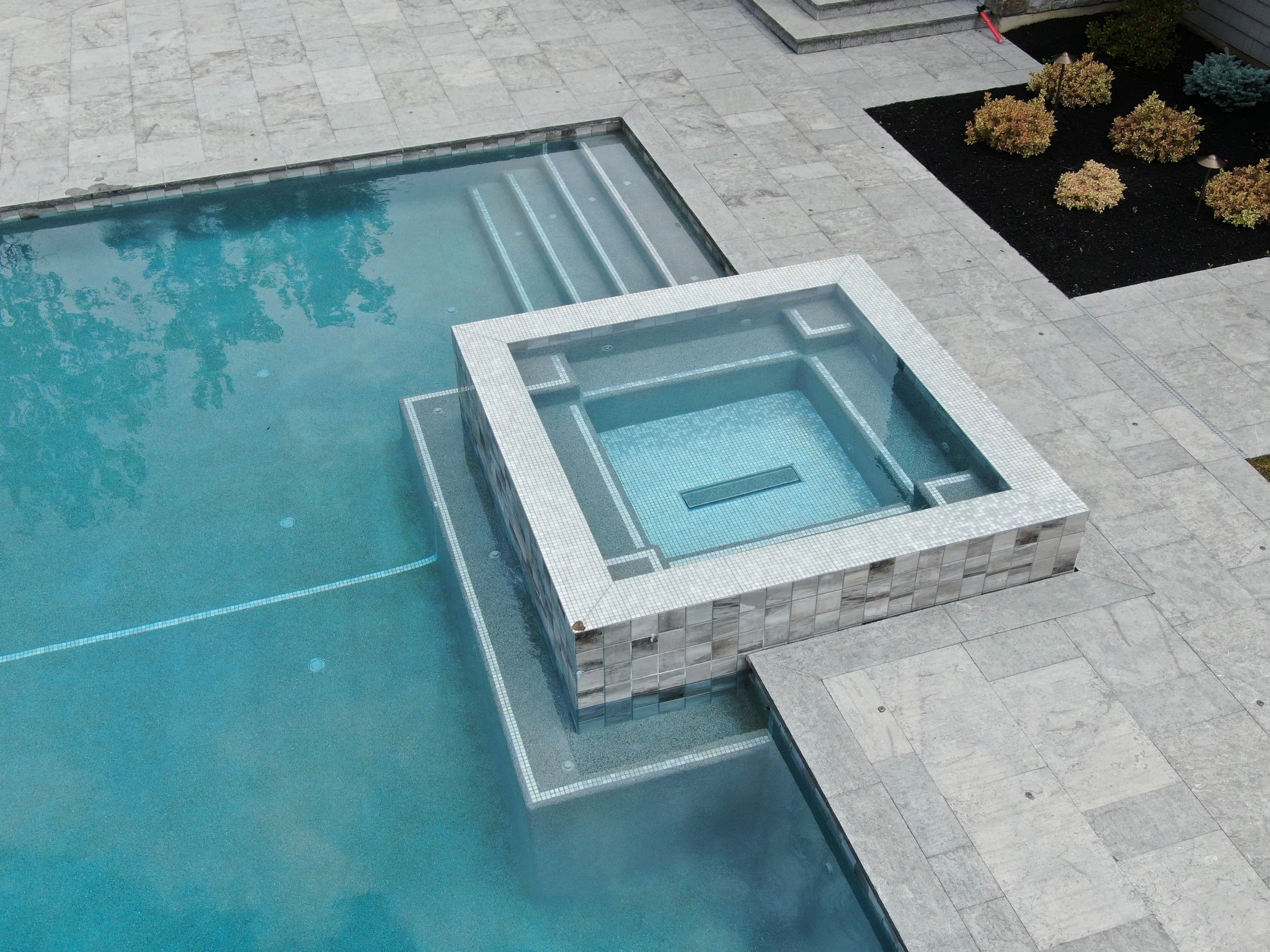 Built-In Hot tubs — Colley's Pools and Spas