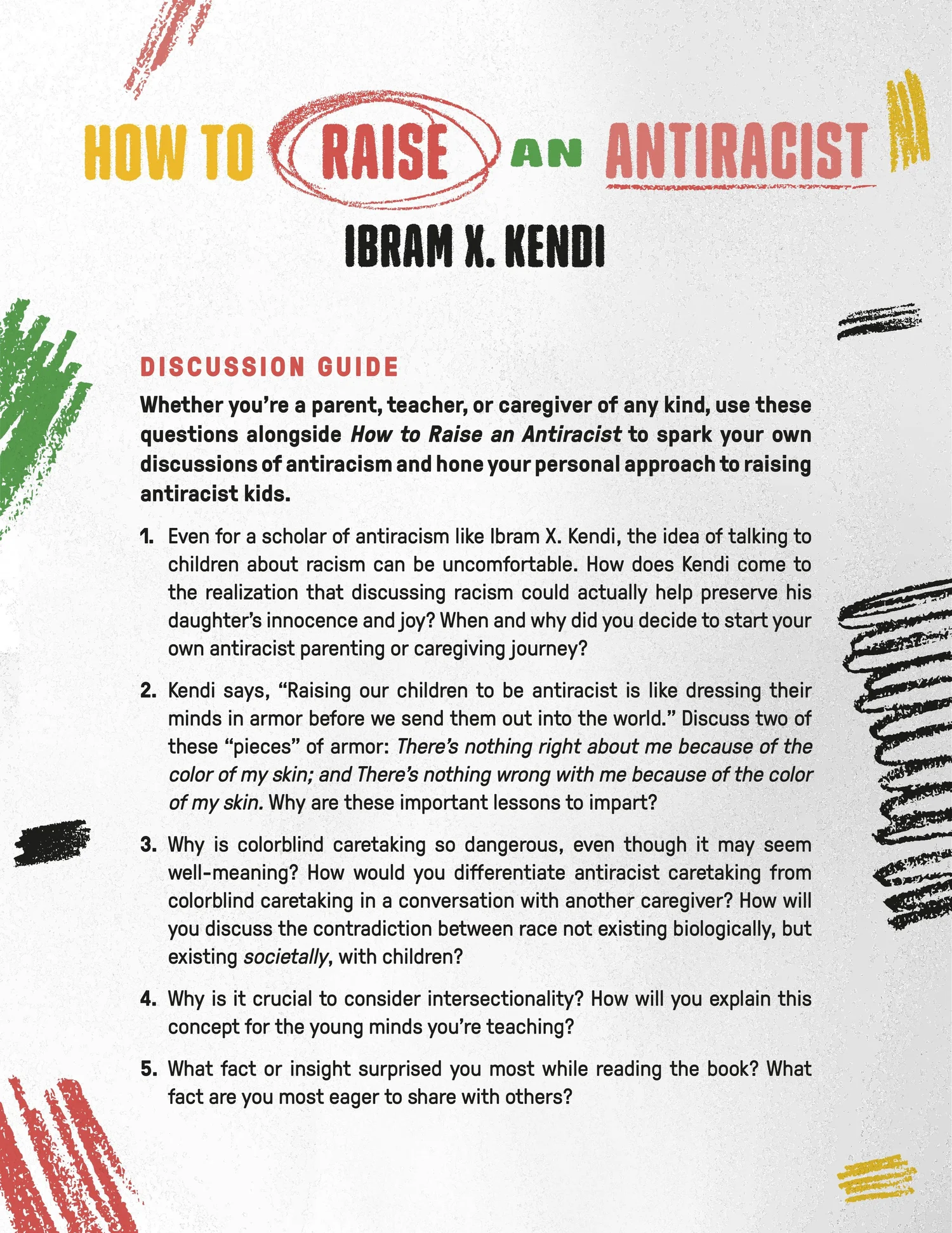 How to Raise an Antiracist — Ibram X. Kendi