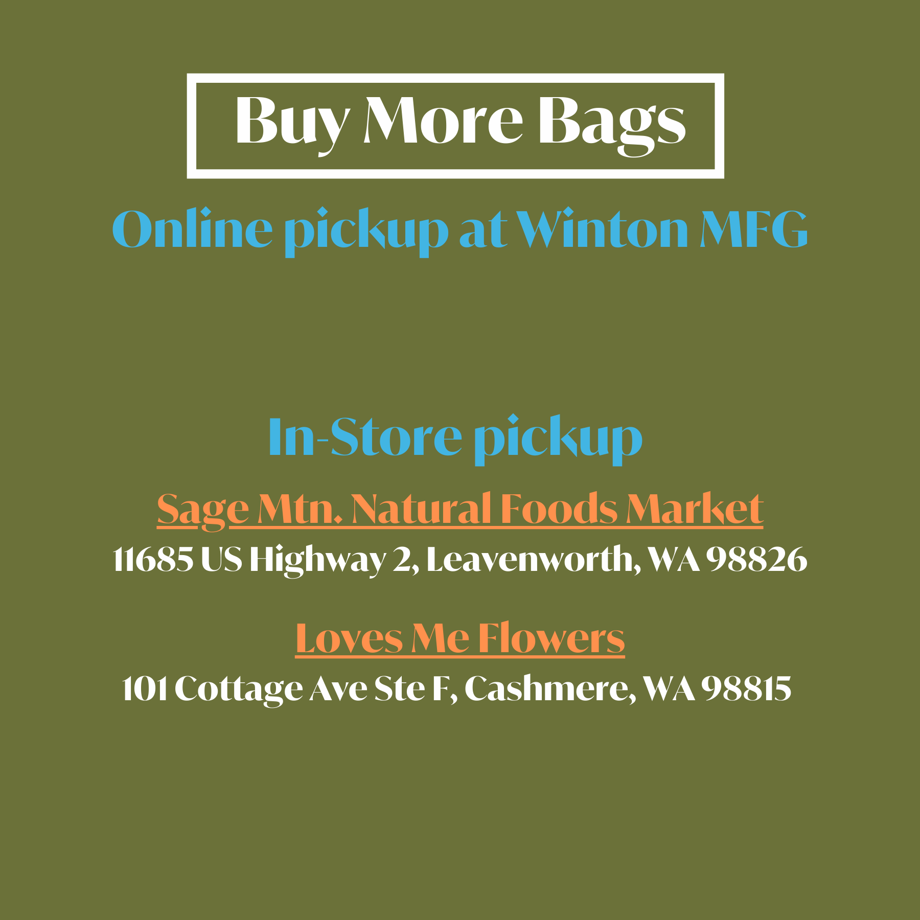 Community Composting Program — Winton Mfg