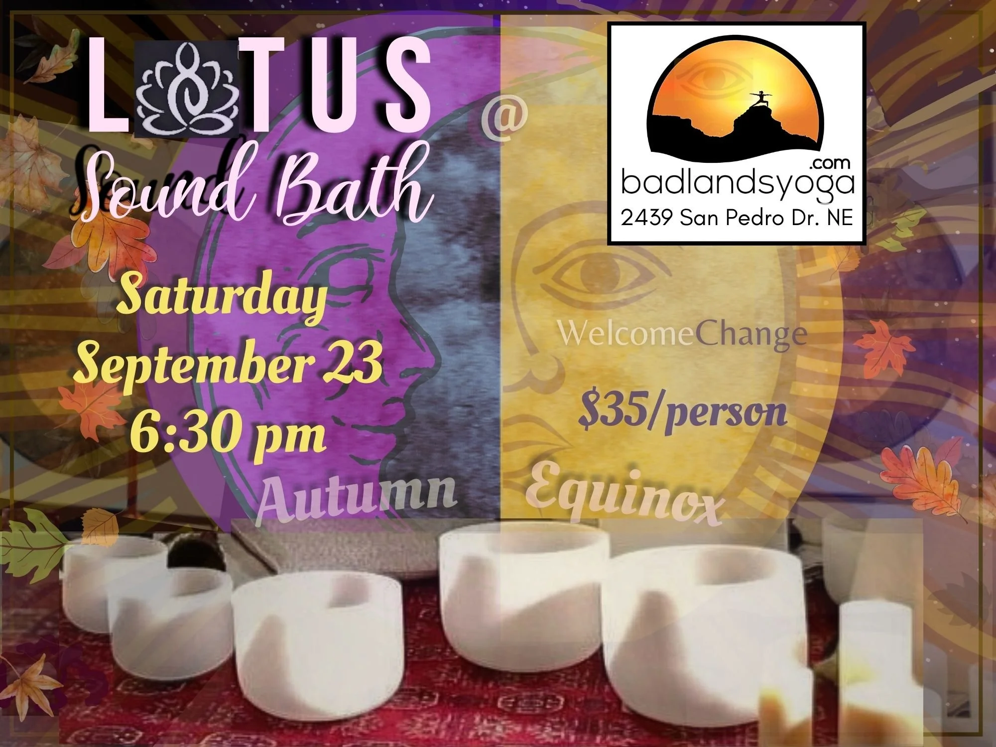 Autumn Equinox Sound Bath — Badlands Yoga