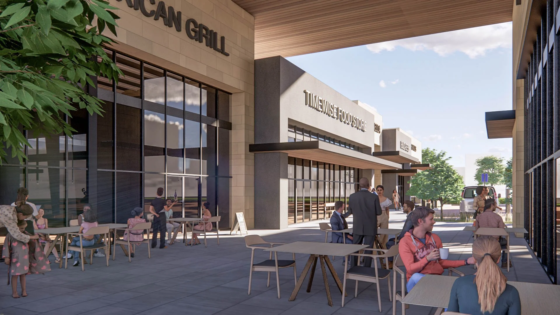 Commercial Architecture | Hockley Shopping Center