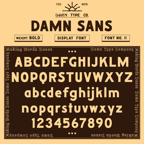 Font Shop — Damn Type Co.