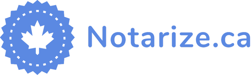 Canadian Online Notary Services — Notarize.ca