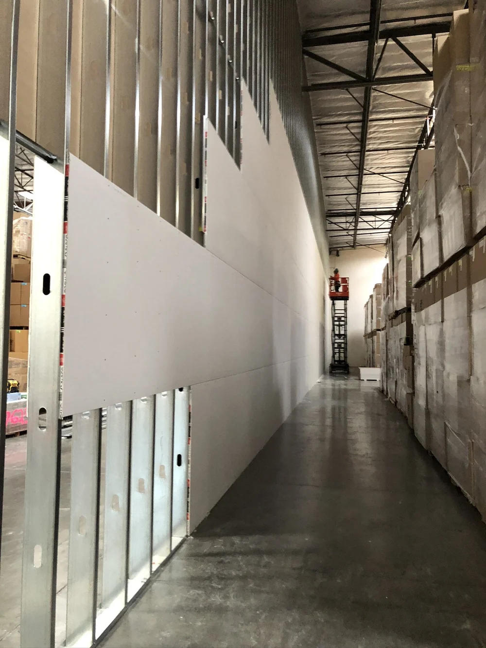 Metal Stud Framing-Commercial Construction-Demise Walls, Tenant ...