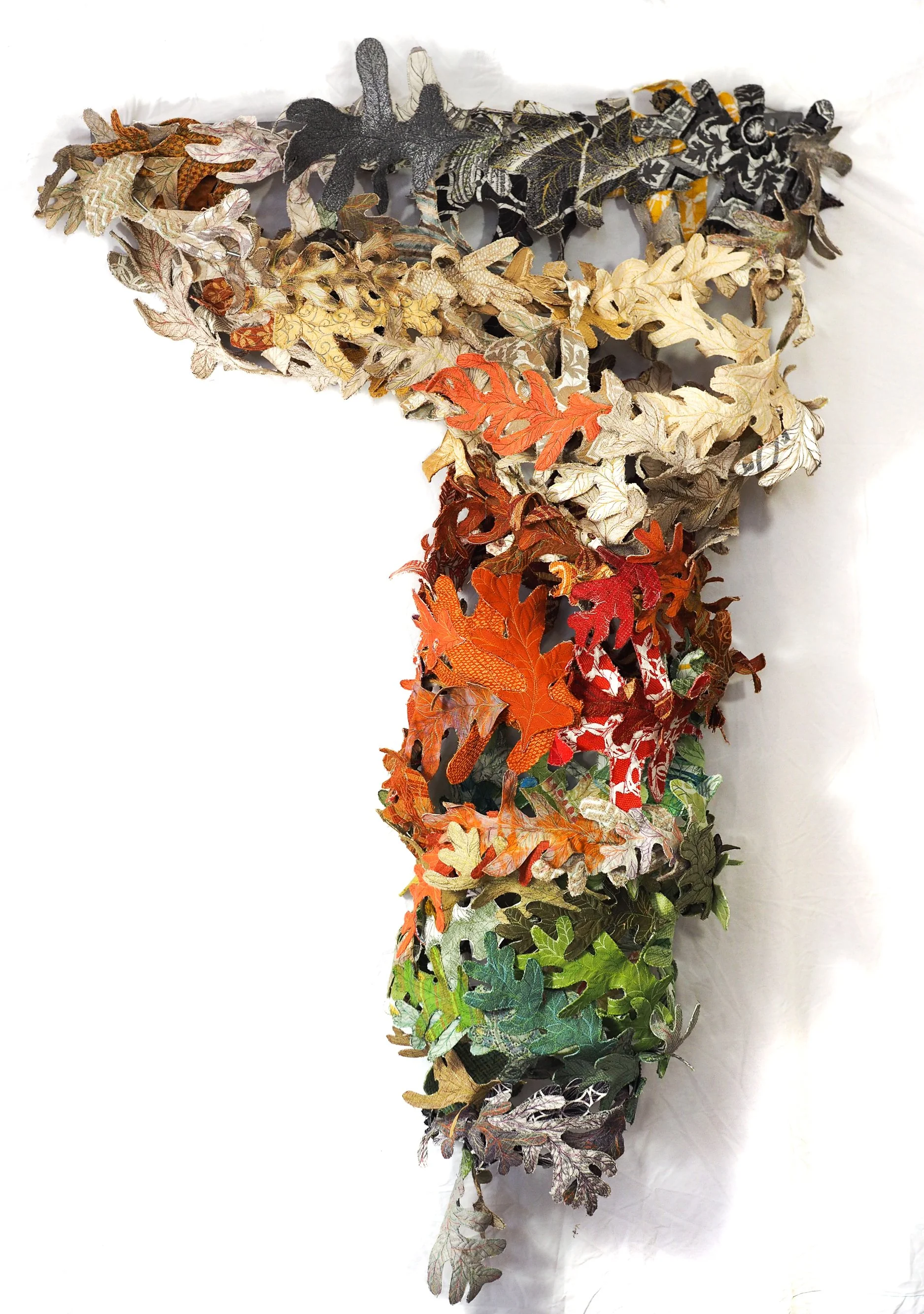 Falling Leaves — afinchsong creation textile art