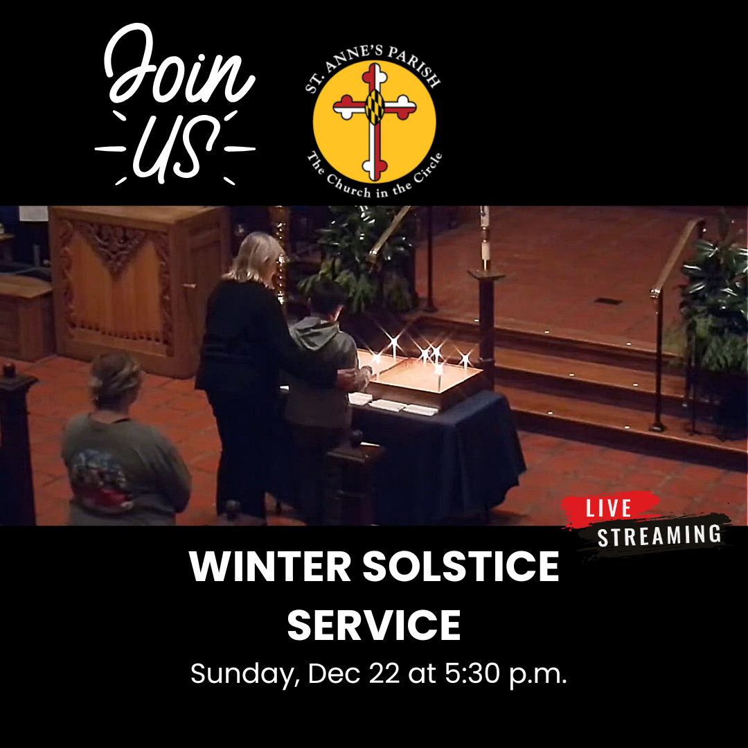 Winter Solstice Service (Longest Night) — St. Anne's Episcopal Church