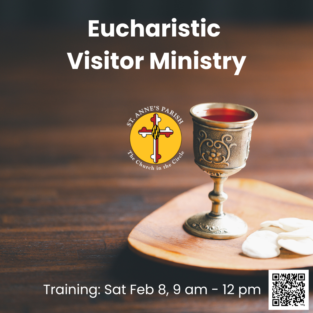 Eucharistic Visitor Ministry Training - Feb 8 — St. Anne's Episcopal Church
