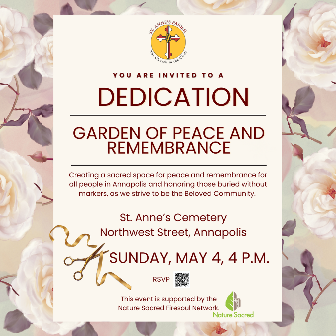 RSVP - May 4 Dedication of the Garden of Peace and Remembrance — St ...