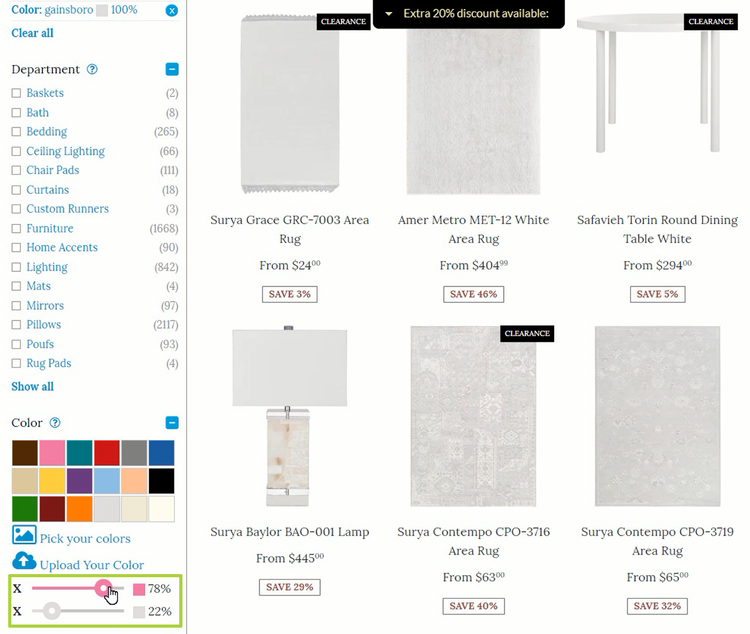 Color Search Engine Update — Convermax
