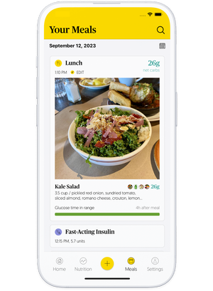 Dexcom CGM Connected Nutritional Analysis — RxFood