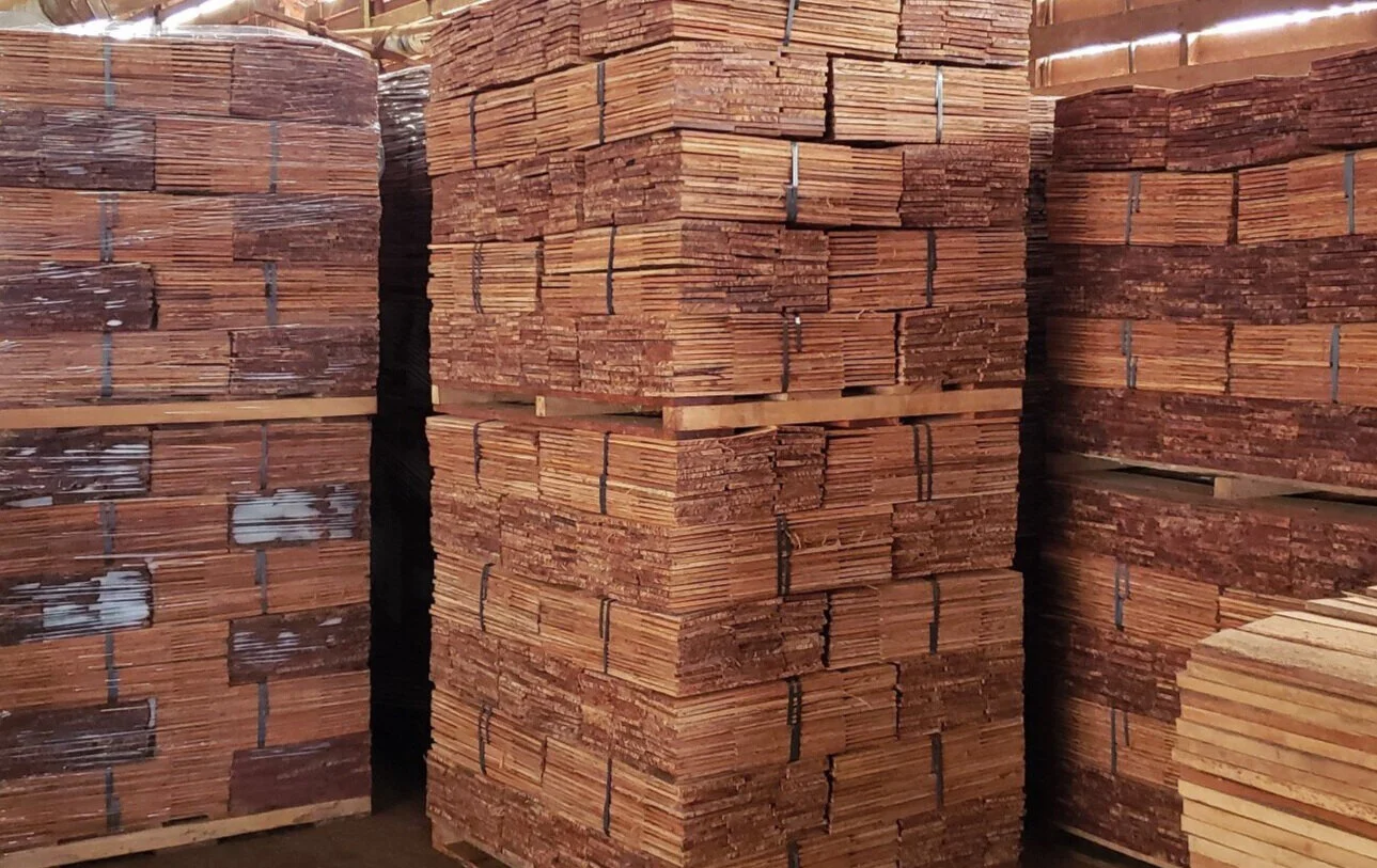 Wallaba, Cedar, Shingles — North Trading & Consulting