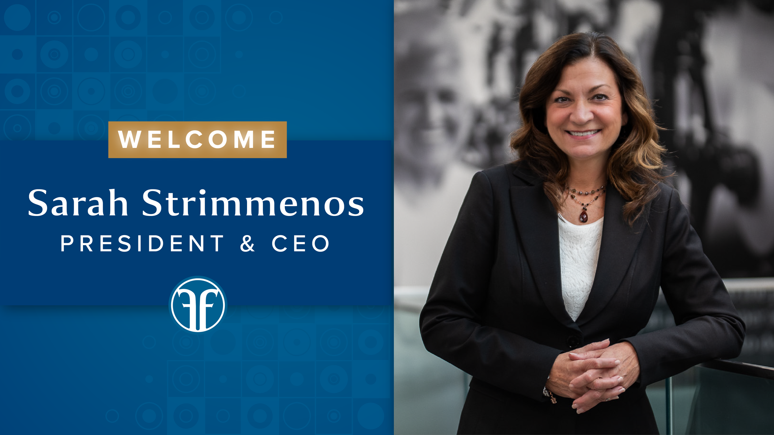 Sarah Strimmenos Selected as Next President — Foellinger Foundation