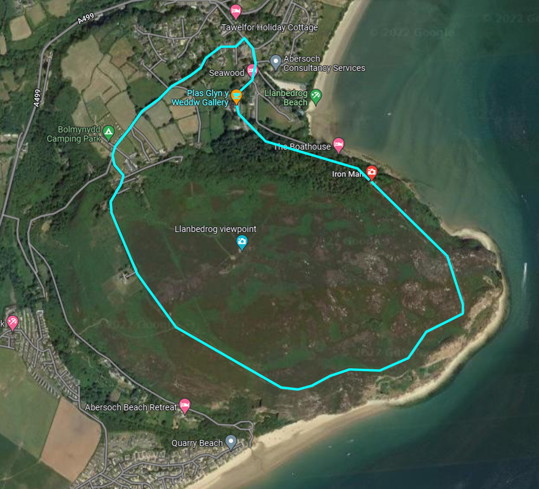 Llanbedrog Walks: Tin Man Circular | Tawelfor Cottage | Llanbedrog ...