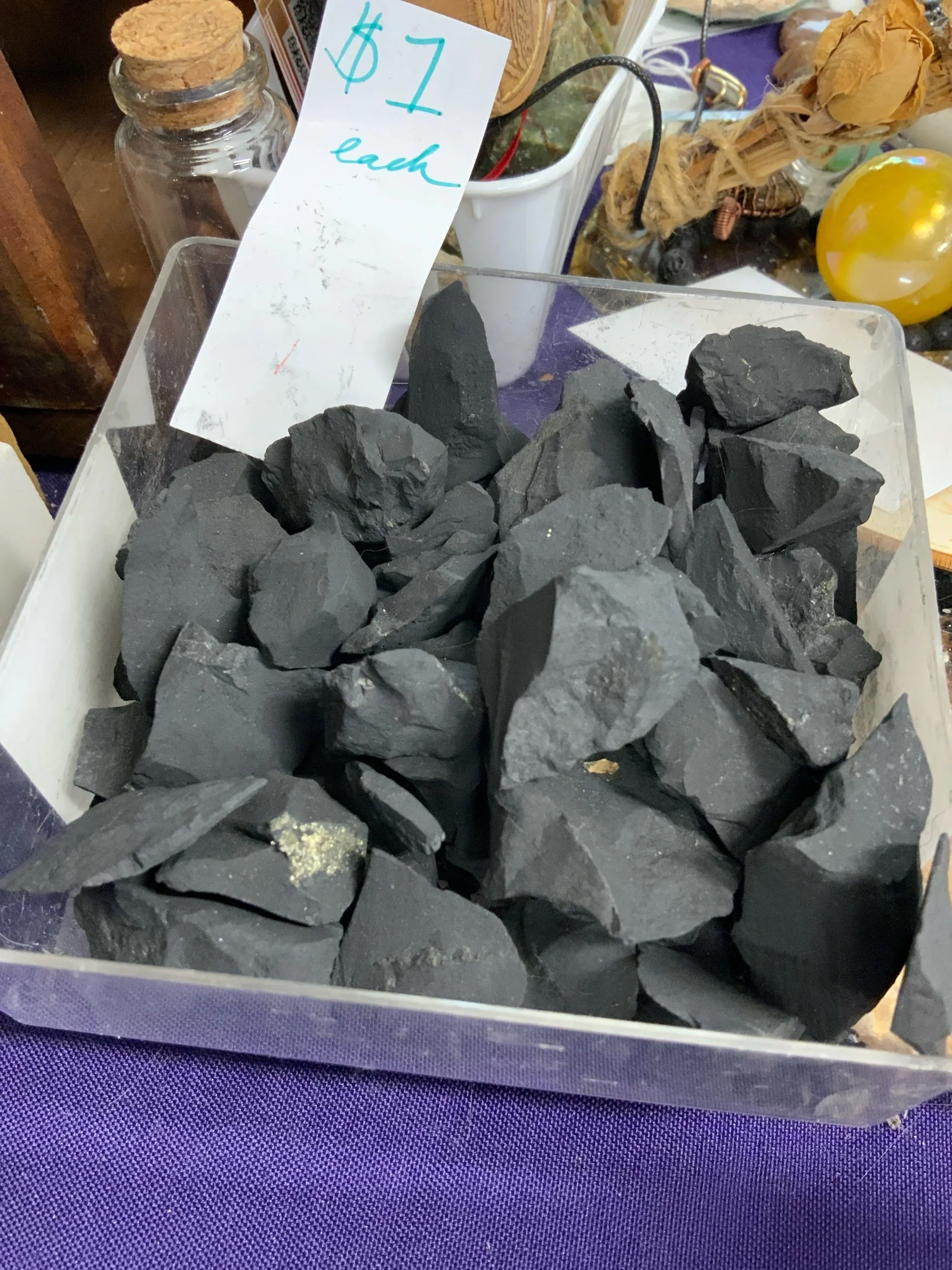 One piece of Shungite — The Selene Underground