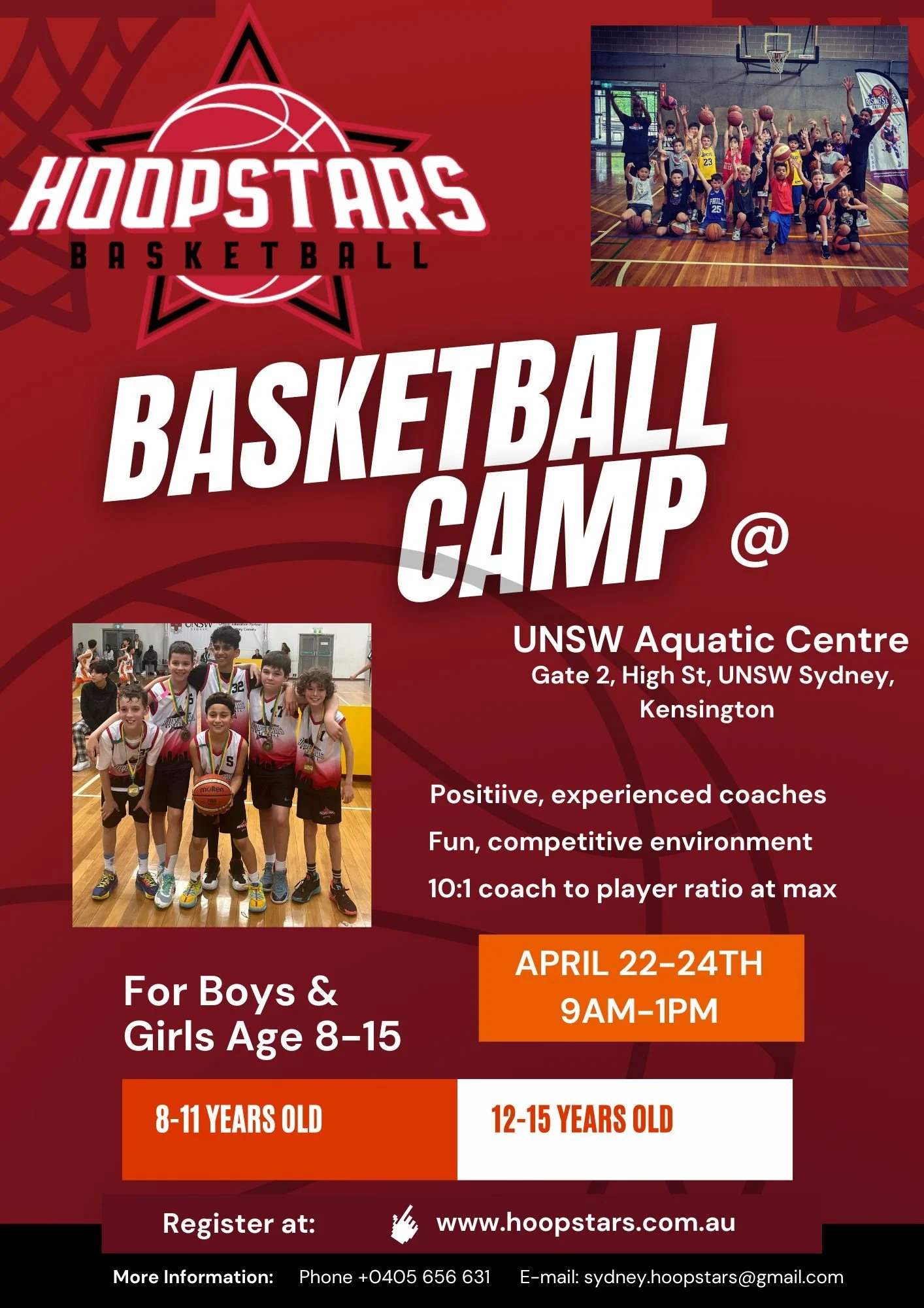 Hoopstars Basketball | Sydney School Camps Near Me
