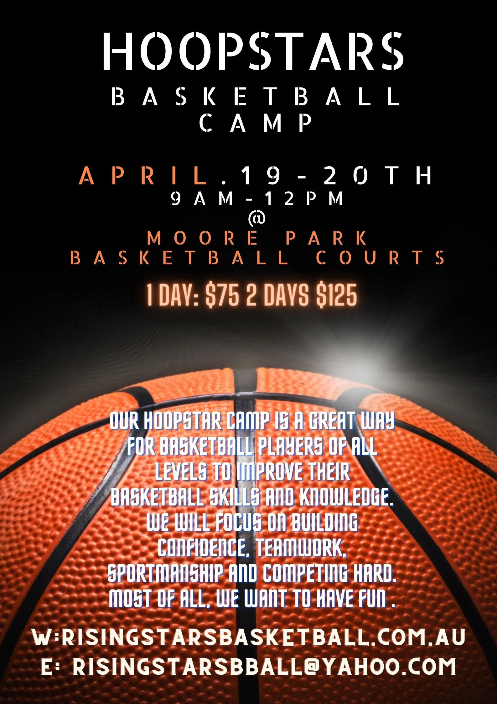 Hoopstars Basketball | Sydney School Camps Near Me