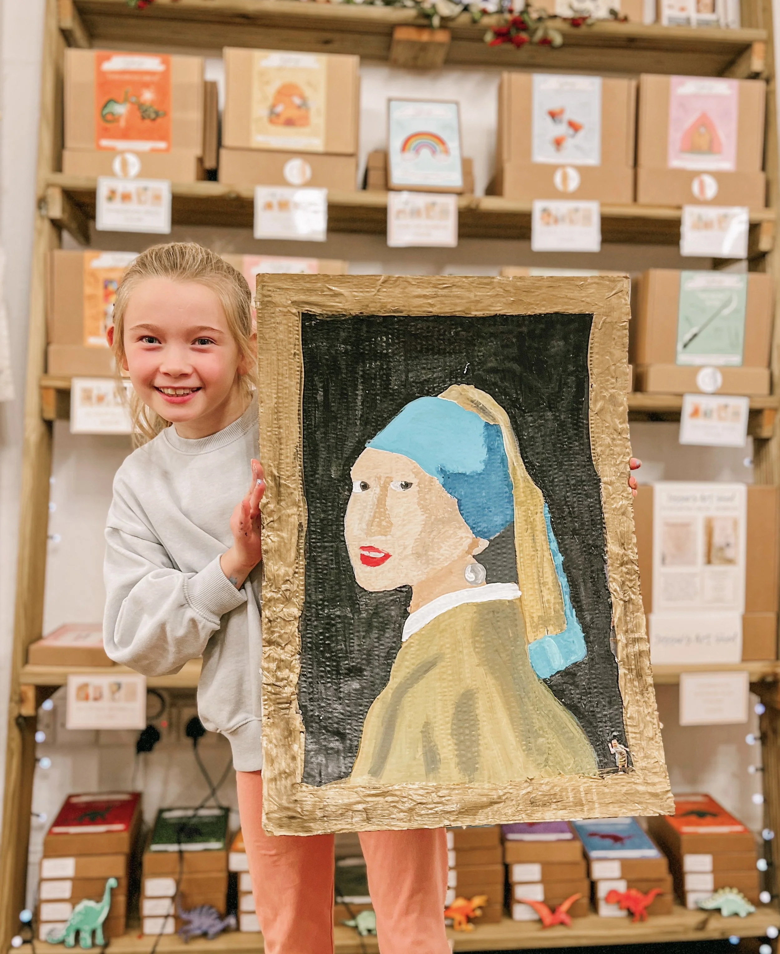 Children's Art Lessons - Jessie's Art Shed