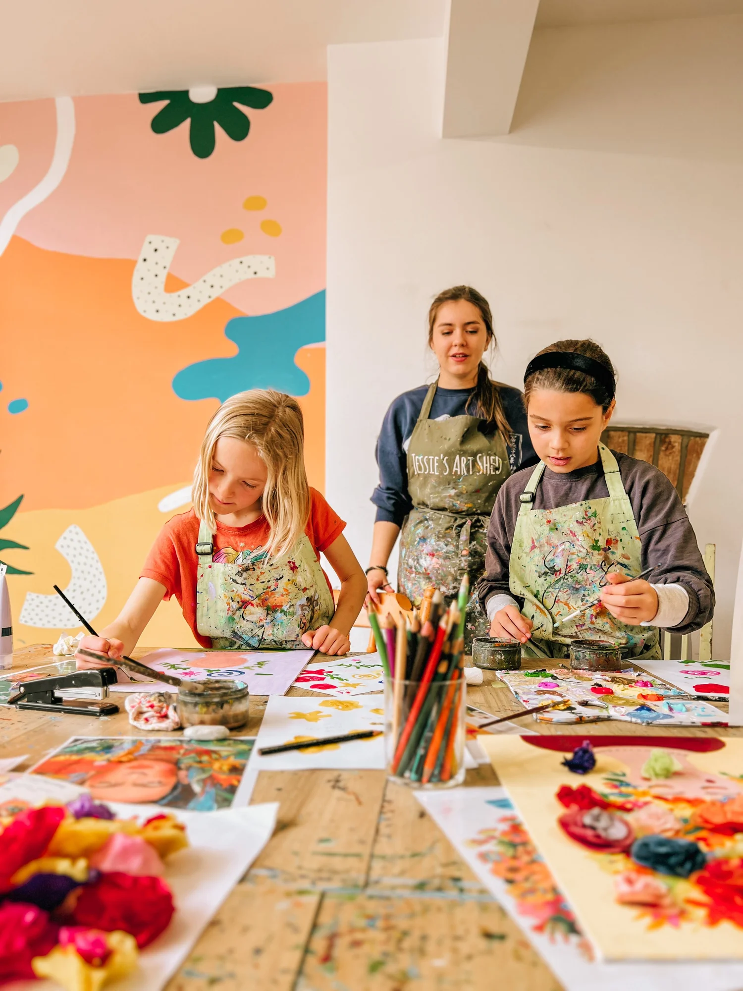 Arty Parties - Jessie's Art Shed