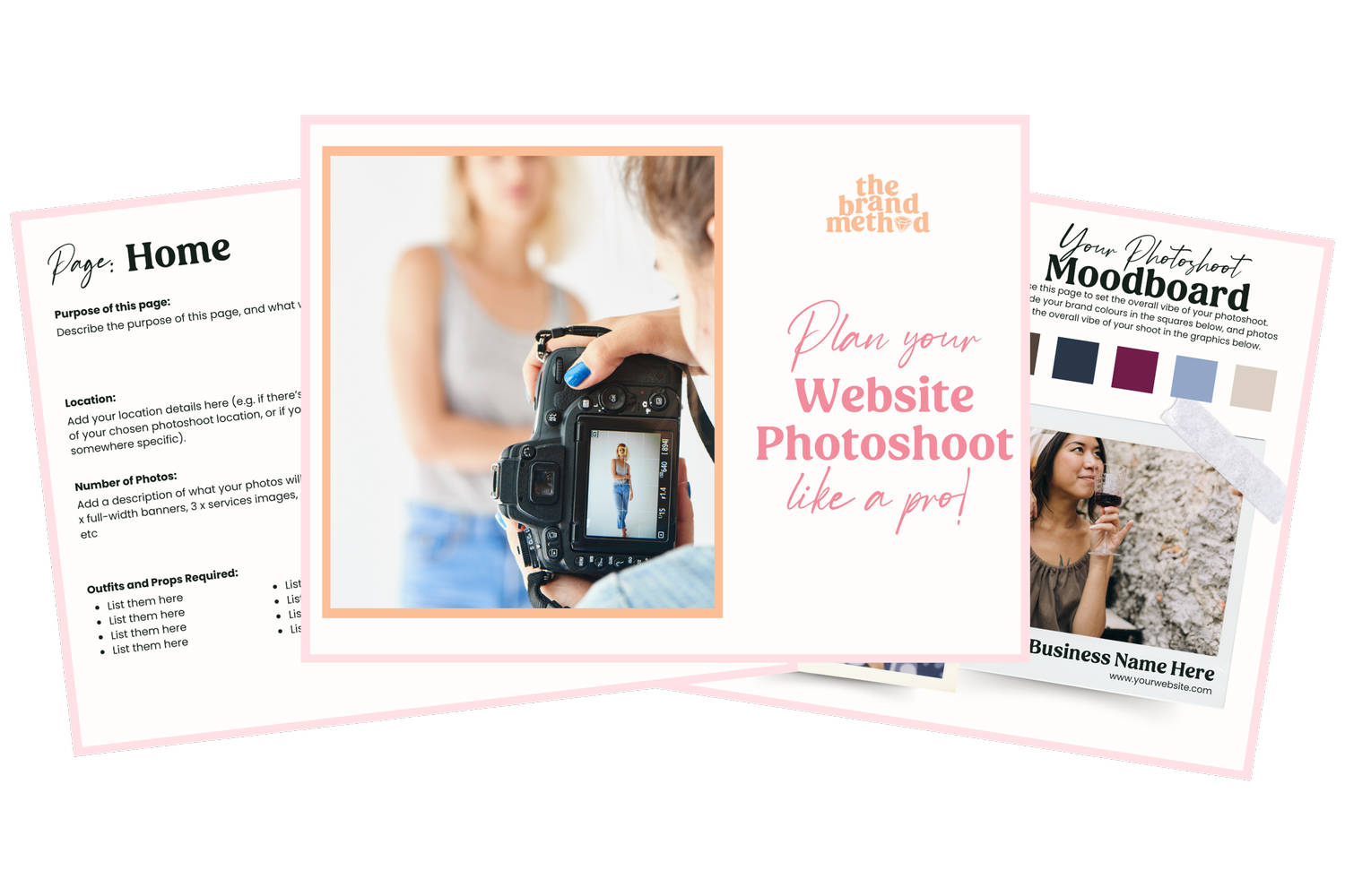 Planning a Photoshoot for your website: A Web-designers Guide — The ...