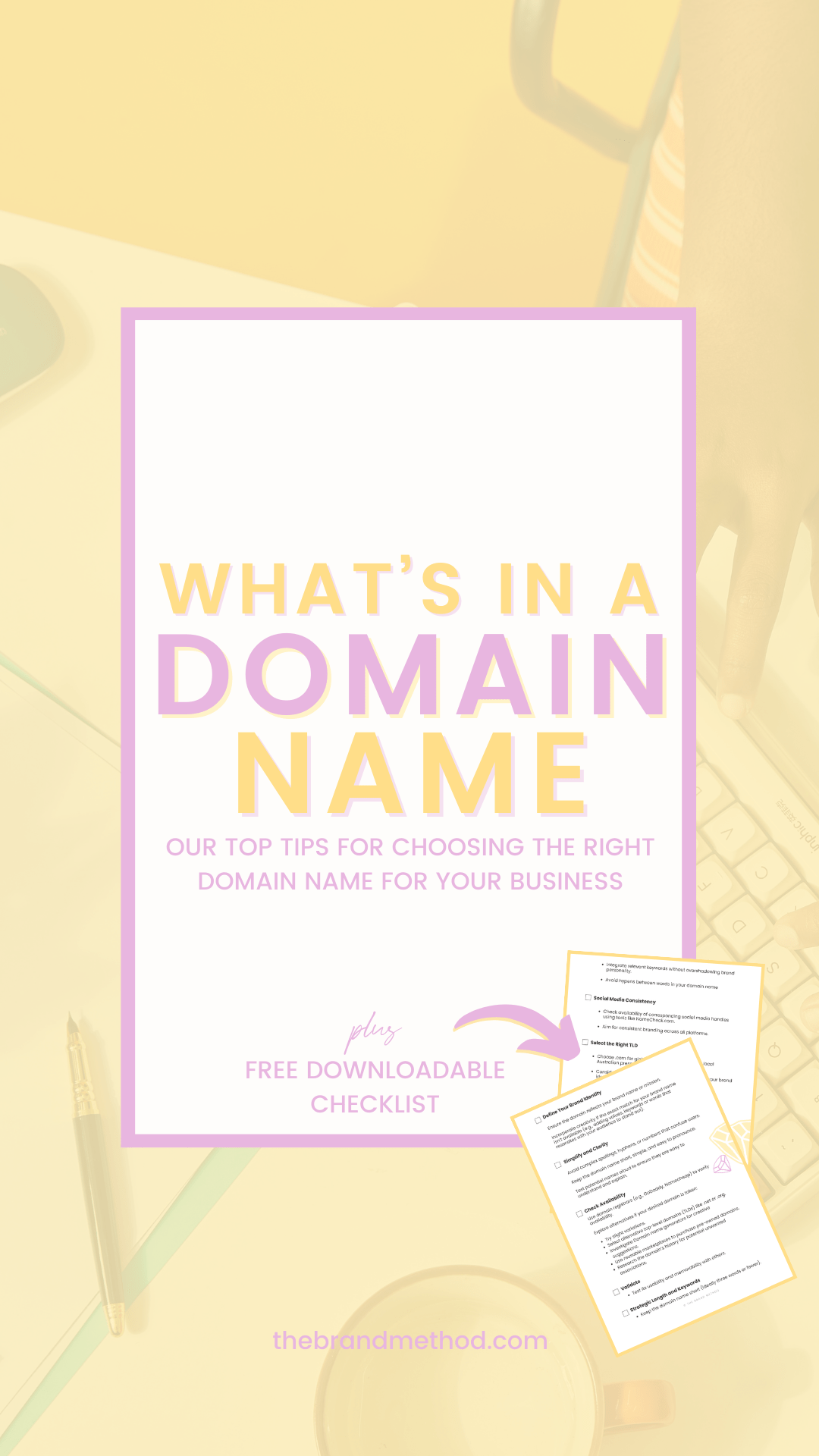 What’s a Domain Name: Tips for choosing your website’s URL — The Brand ...