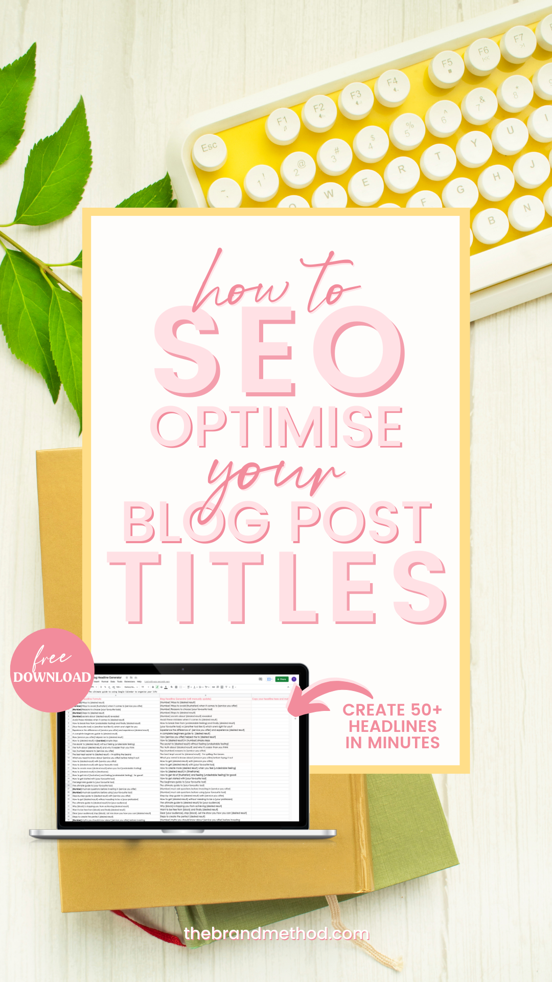 Writing Amazing Blog Titles For SEO: 7 Smart Tips — The Brand Method