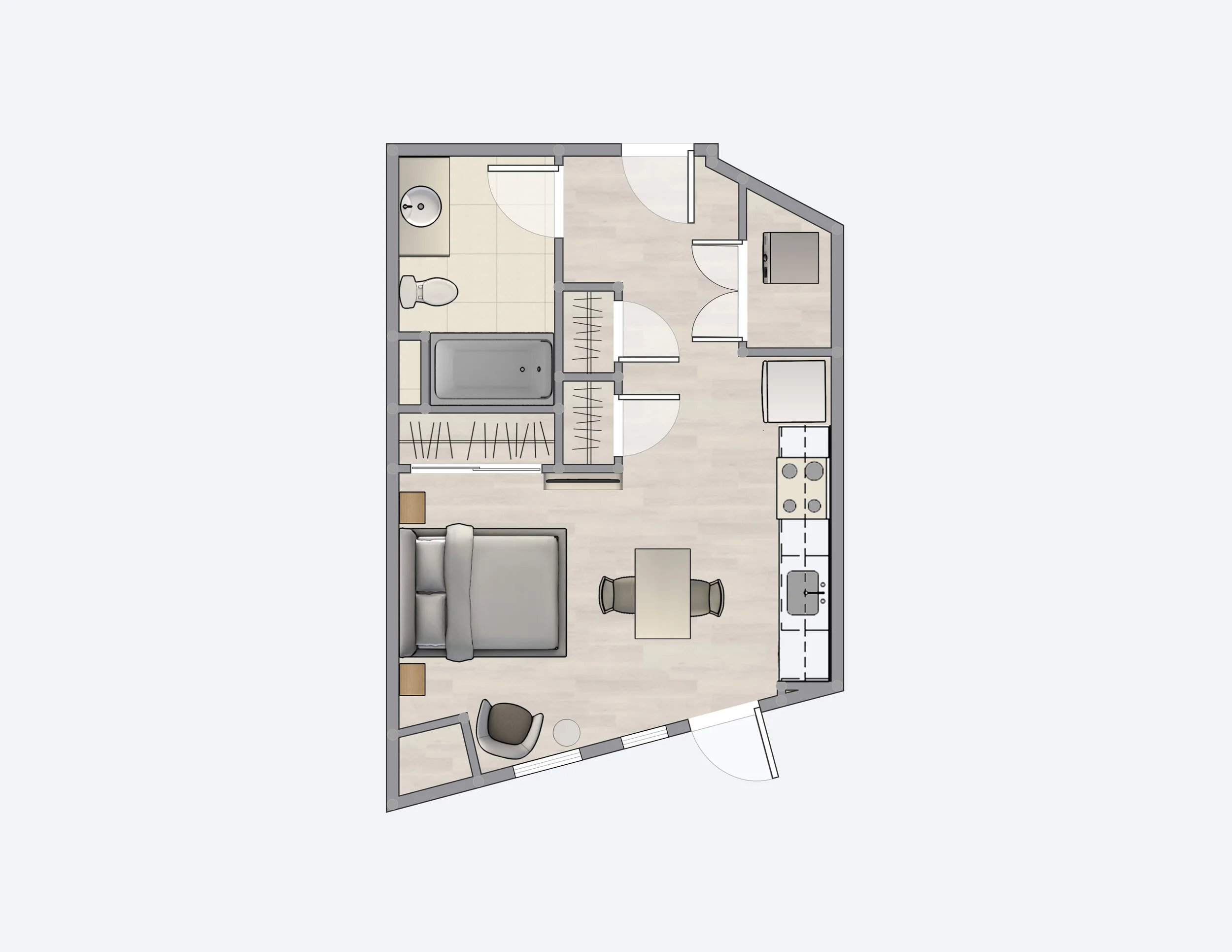 Unit Layout — The Parkside