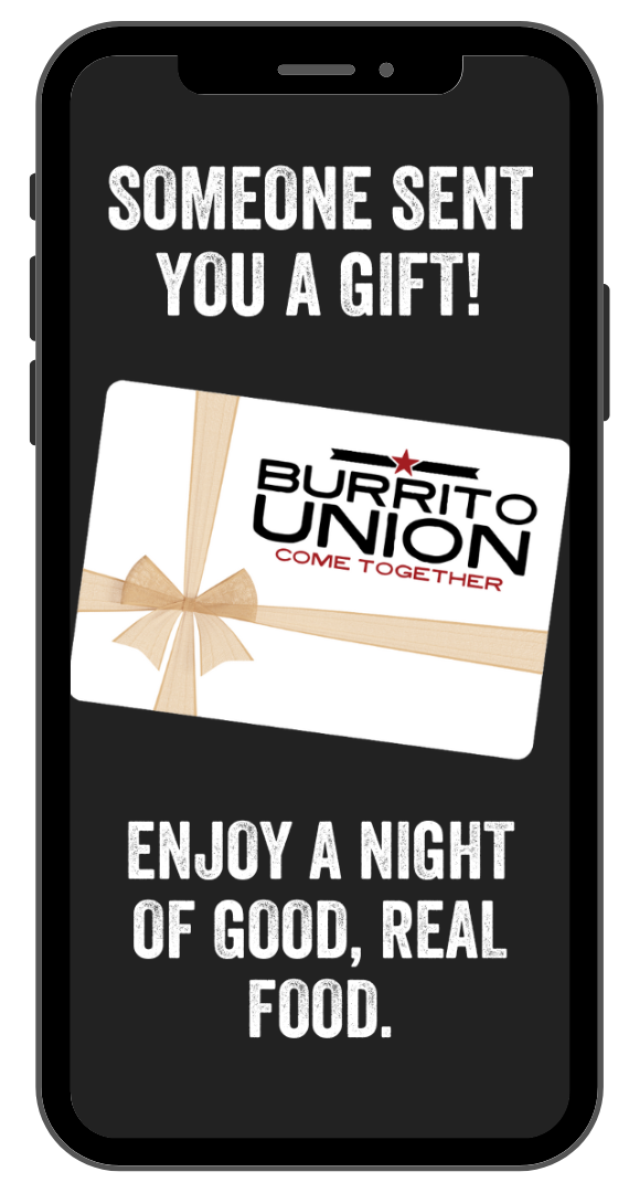 Gift Cards — Burrito Union