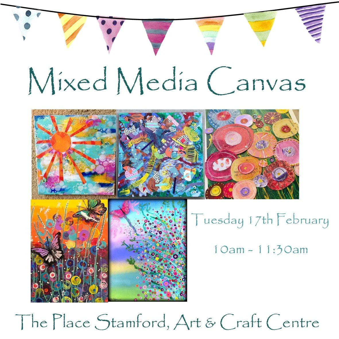 Mixed Media Canvas — The Place Stamford