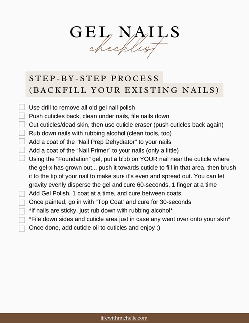 Gel-X Nails Step-By-Step — Michelle Henderson