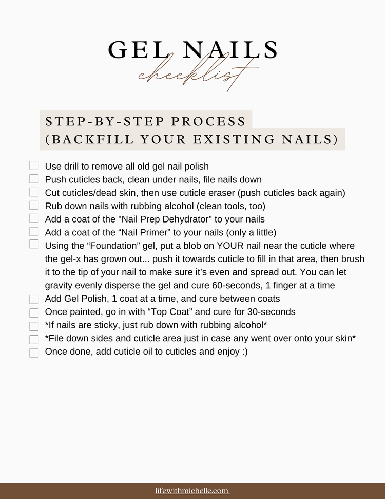 Gel-X Nails Step-By-Step — Michelle Henderson