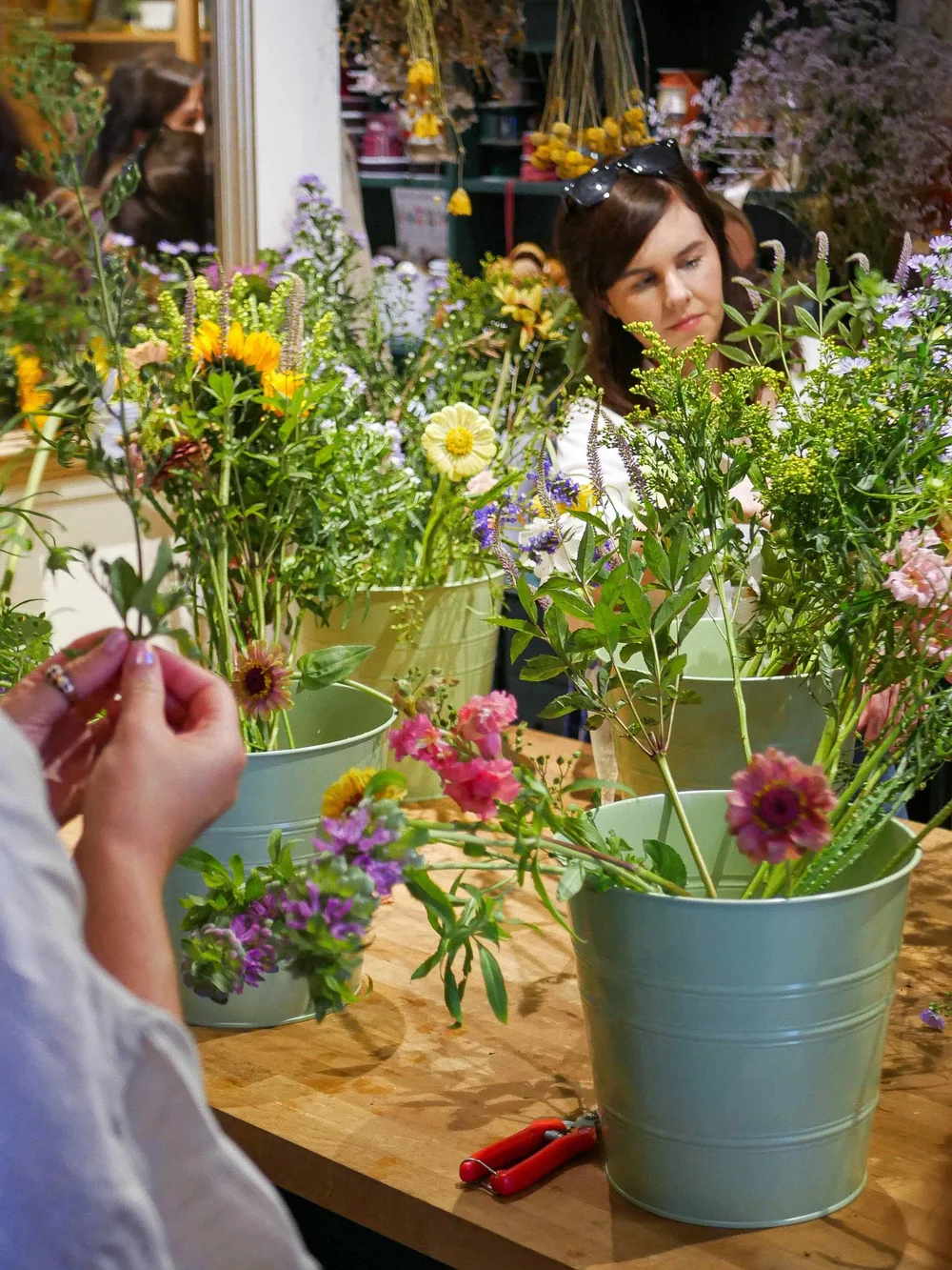 Flower Workshops Liverpool | Wreath Making & Flower Displays — Arta's ...