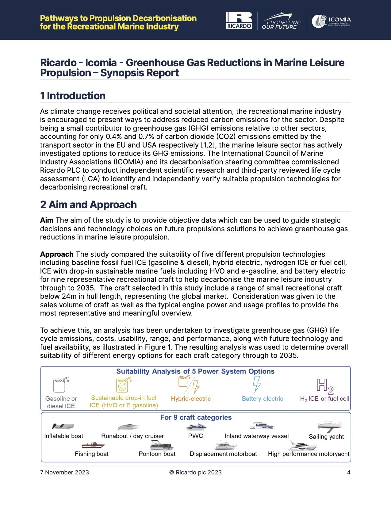 Sustainability & Decarbonisation — Advanced Marina Management Pty Ltd