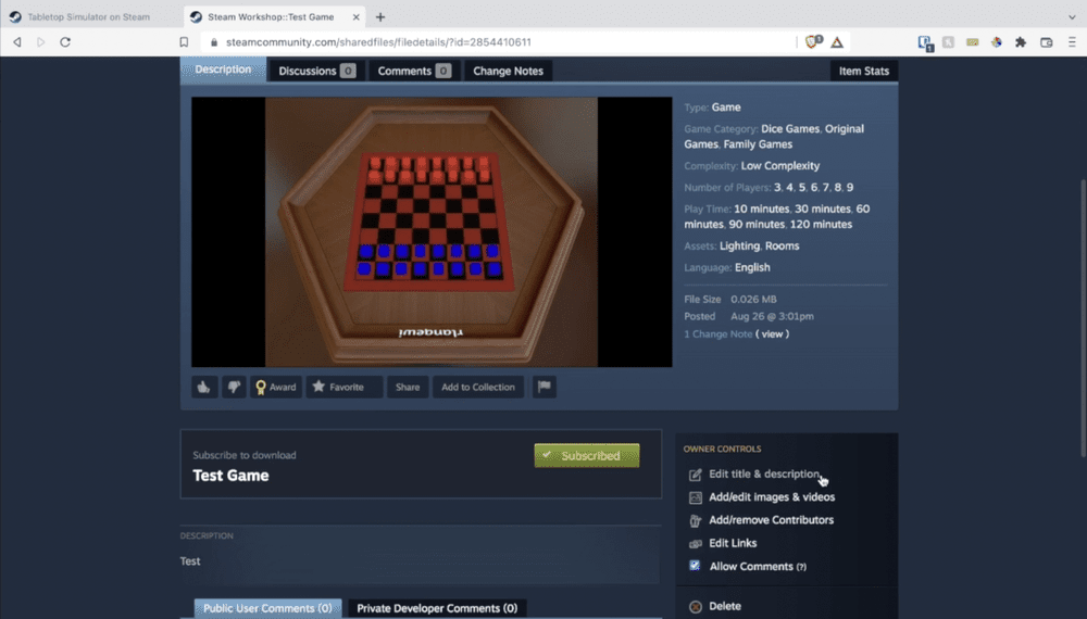 How To Upload Your Tabletop Simulator Content Tutorial