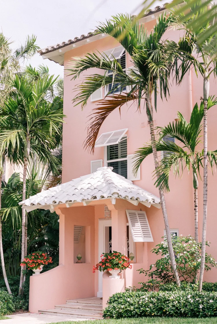 Pretty in Pink | Exterior Inspiration Series — The Curb Appeal Co.