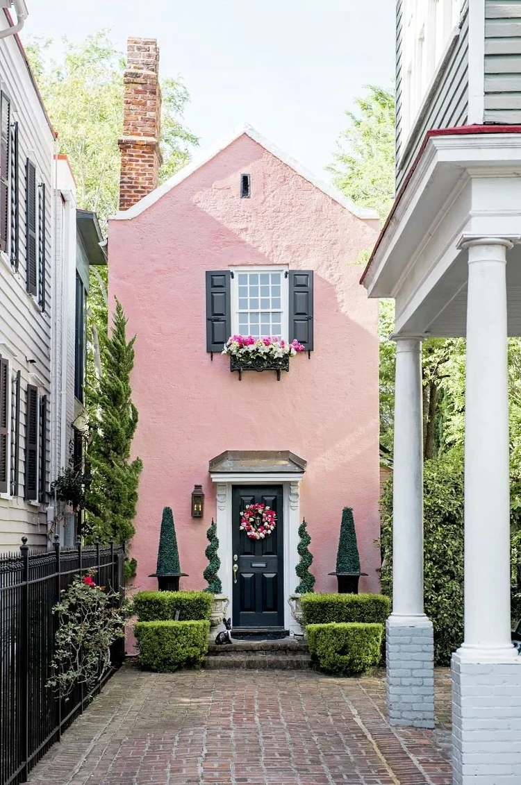 Pretty in Pink | Exterior Inspiration Series — The Curb Appeal Co.