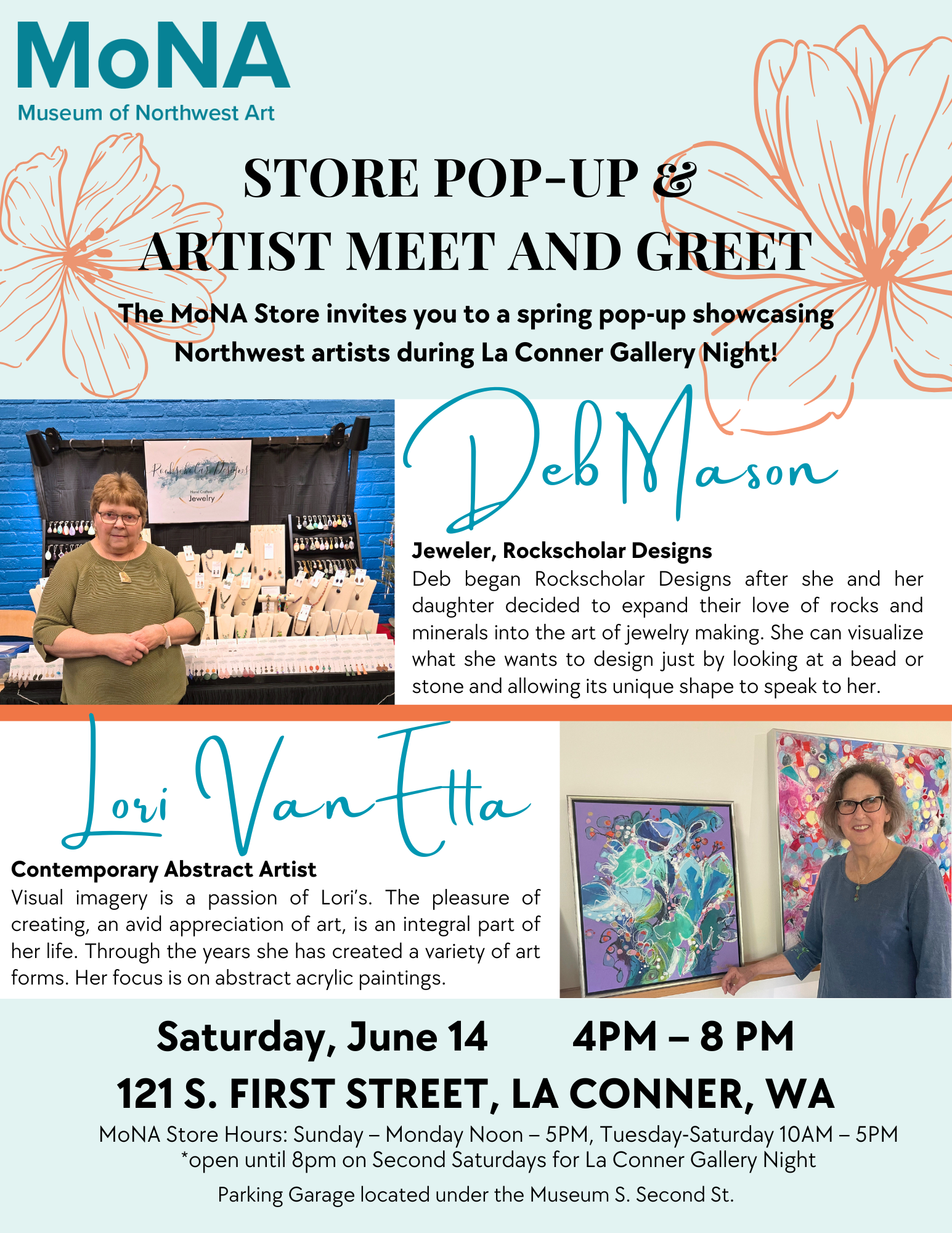 MoNA Event Calendar — Museum of Northwest Art