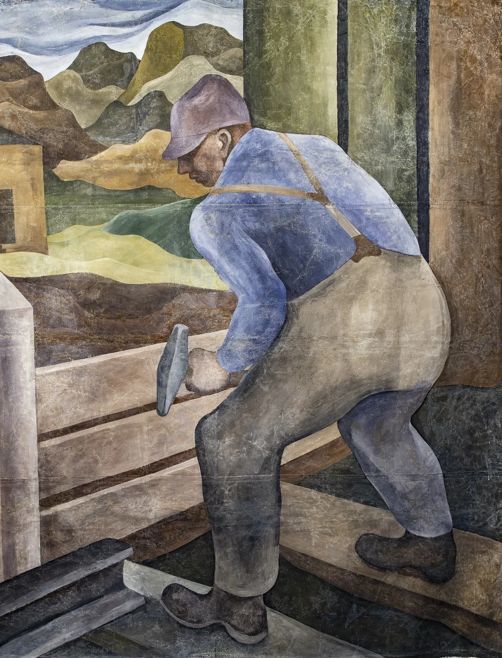 William Cumming Mural — Museum of Northwest Art
